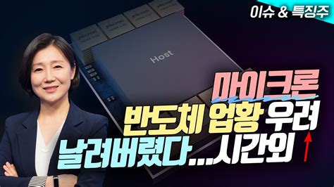 📢마이크론 반도체업황 우려 날려버렸다시간외↑ 모건스탠리 미국 자동차주 기대 낮춰야테슬라 제외 플러터엔터