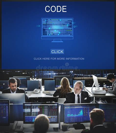 Computer Coding Code Advanced Technology Concept Stock Image Image Of