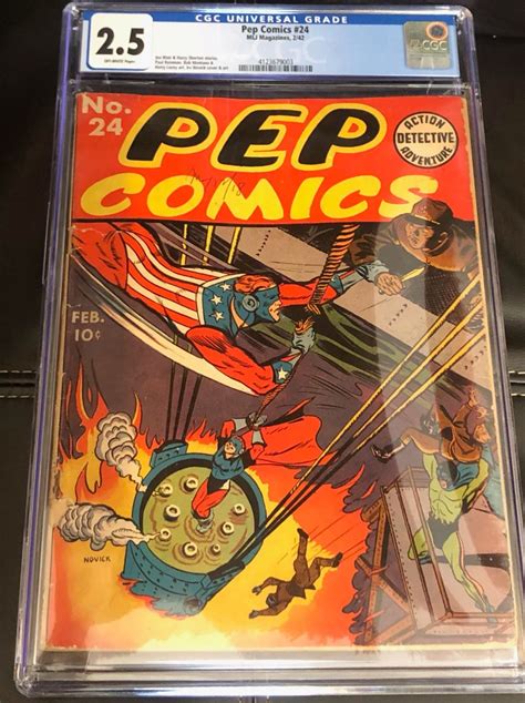 Closed Pep 24 Cgc 2 5 Batman 181 Cgc 5 0 Strange Tales 110 Cgc 2 0