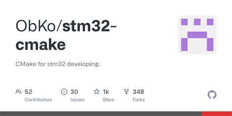 stm32 cmake cmake stm32 f1 cmake at master · obko stm32 cmake · github