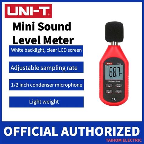 UNI T Pro Mini Digital Sound Noise Level Meter Vicedeal