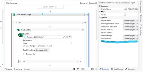 How To Disable Visible Excel In Modern Excel Activities While Running