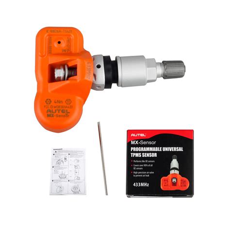 Autel MX Sensor V MHz MHZ Universal Programmable TPMS Sensor