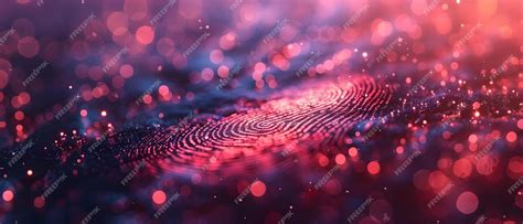 Premium Photo Fingerprint Access Secure Virtual Gateway Concept Biometric Authentication