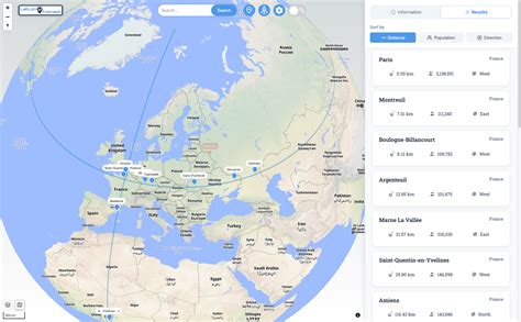 latlon connect explore cities on same latitude and longitude