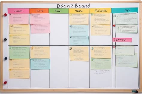 Premium Photo Scrum Agile Board To Increase Productivity For Team Work