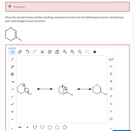 Solved Draw the curved arrows and the resulting resonance | Chegg.com