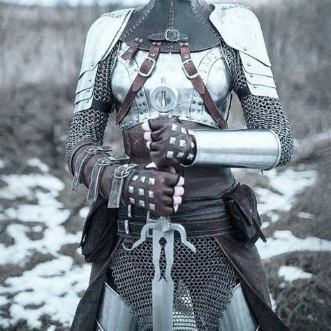Female Armor Female Knight Lady Knight Medieval Aesthetic Fantasy