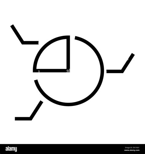 Infographic Icon Line Isolated On White Background Black Flat Thin Icon On Modern Outline Style