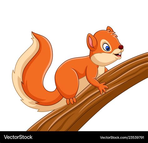 Clip Art Cute Squirrel