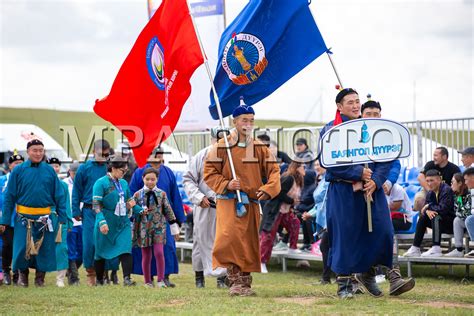 Монголын үндэсний спортын Vii наадам Mongolian Press Agency