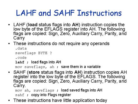 Assembly Language Data Movement Instructions Mov Instruction Move