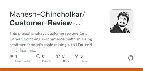 Github Mahesh Chincholkarcustomer Review Analysis For E Commerce Company Machine Learning