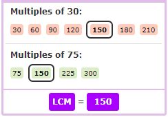 LCM HCF Calculator LCM Methods HCF Methods Factor Methods
