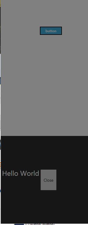 Net Mahapps Flyout Modal Covers Full Window Stack Overflow