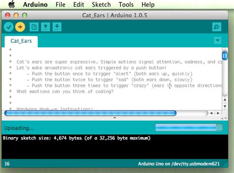 How Do I Upload Code To The Arduino Adas Arduinos
