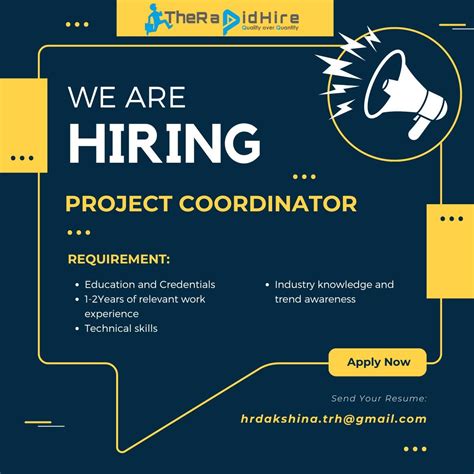 dakshina trivedi on linkedin hiring projectcoordinator