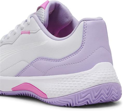 Puma Womens Nova Smash Tennis Shoe 40 Eu Silver Mist Puma White