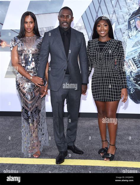 Idris Elba Et Sabrina Dhowre Elba Banque De Photographies Et Dimages à