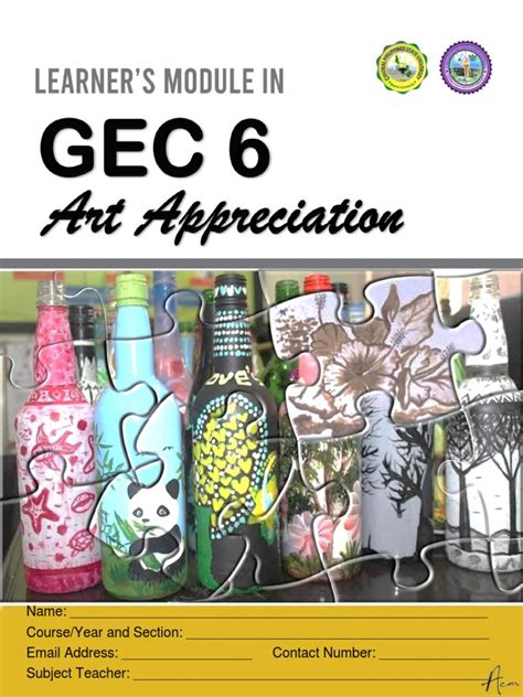 Gec 6 Module 2 3 Discussion October Pdf Representation Arts The