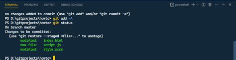 How To Undo The Git Add A Command