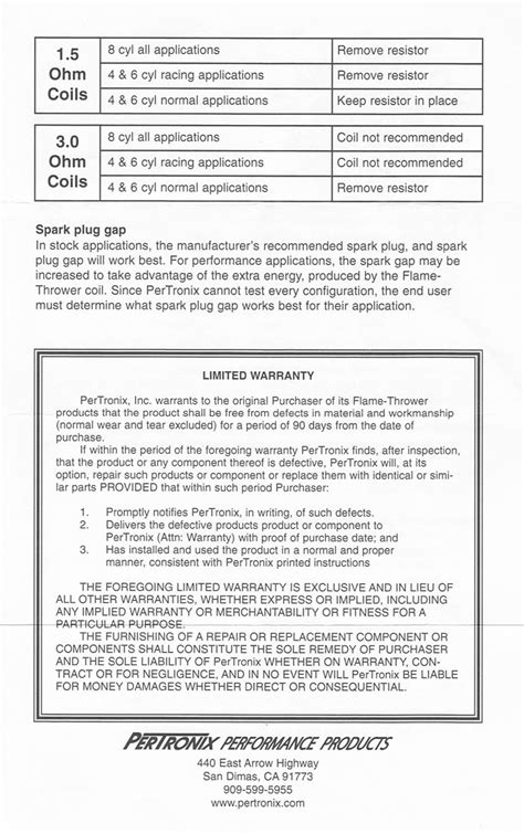 Pertronix High Performance Coil
