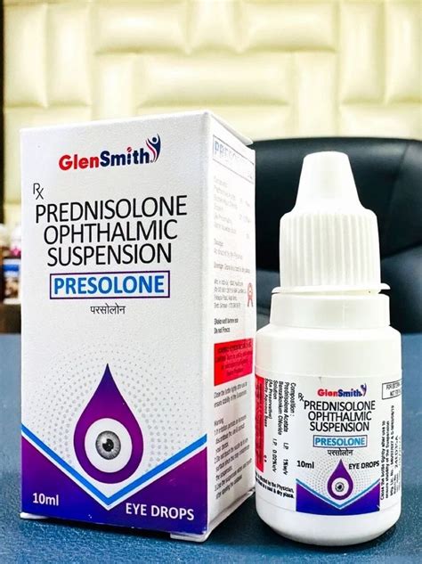 Prednisolone Eye Drops 10 Ml At ₹ 20bottle In Mumbai Id 2854361045230