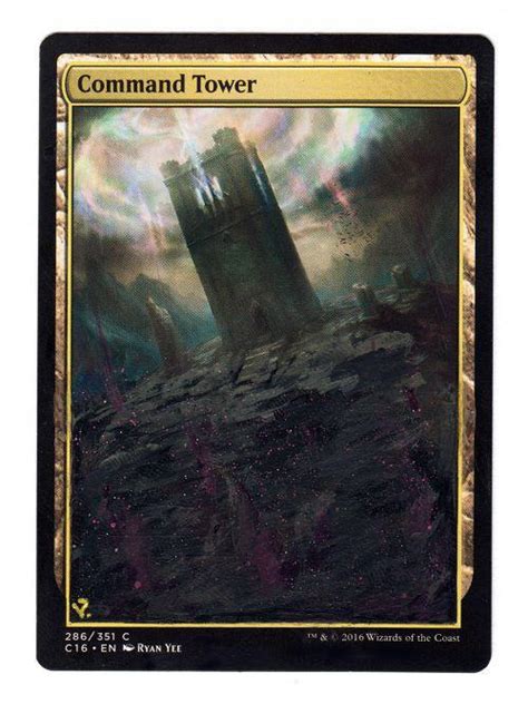 Command Tower Full Art R Mtgaltered