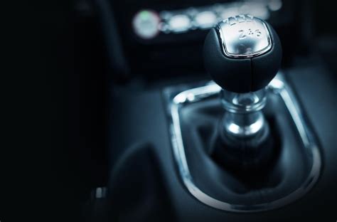 Premium Photo Six Speed Stick Shift