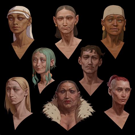 ArtStation Skin Rendering Practice Pavel Hristov Female Character Design Character Design
