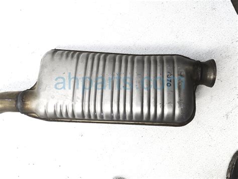 Sold 2013 Mercedes C250 Rear Exhaust Pipe And Muffler Assy 204 490 28 35