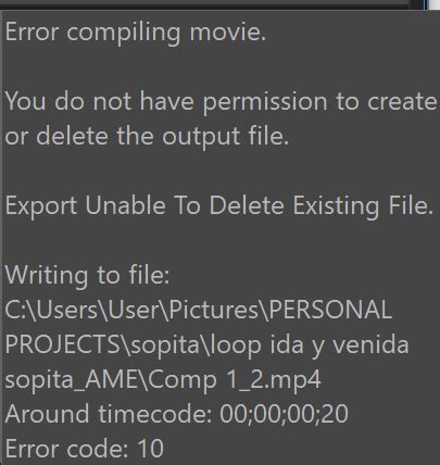 Cannot Write Files Adobe Community 11674428