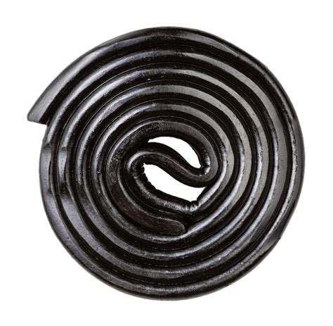 Premium Photo Spiral From Black Liquorice Candy Isolated