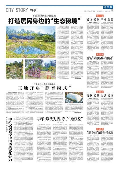 工地开启 静音模式” 朝阳报