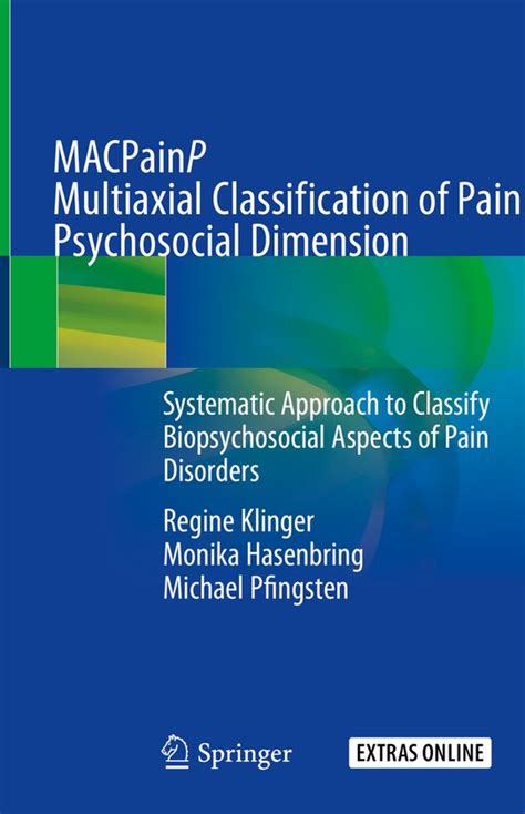 Macpainp Multiaxial Classification Of Pain Psychosocial Dimension 9783030004248 Bol
