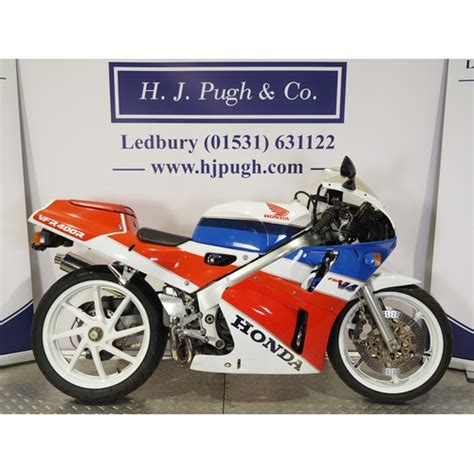 Honda Vfr 400r Motorcycle 1989 398cc Frame No Nc30 1010441 Engine No