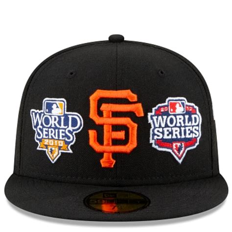 New Era Caps San Francisco Giants 8x World Series Champions 59fifty