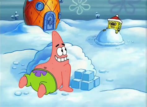 Spongebob And Patrick Have A Snowball Fight In Nióruais R Conlangs