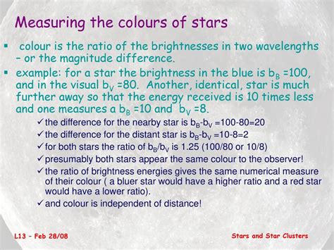 Lecture 13 Stars And Star Clusters Ppt Download