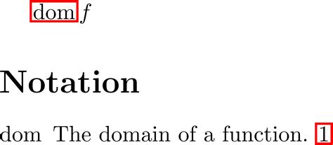 Hyperref Glossaries Declaremathoperator Latex Dvips Math