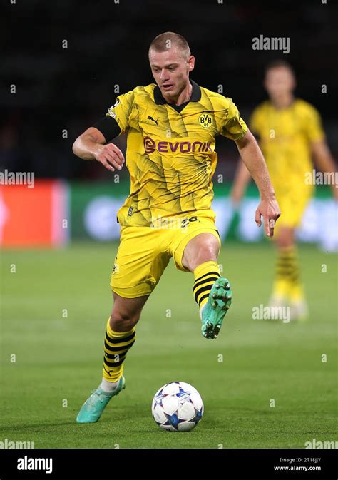 Julian Ryerson Of Borussia Dortmund Paris Saint Germain V Borussia