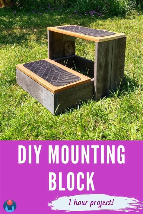 How To Build A Diy Mounting Block Artofit
