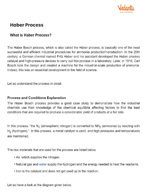 Haber Process Pdf