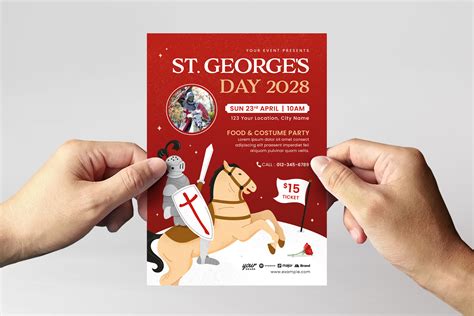 Stgeorges Day Event Flyer Eps Ai Brandpacks