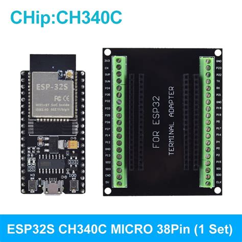 esp32 development board type c micro usb cp2102 wifi bluetooth dual core esp32 devkitc 32 esp