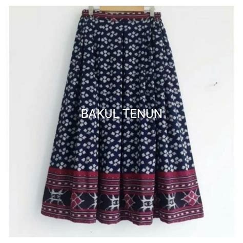 Jual Rok Tenun Original Skirt Tenun Rok Kantor Shopee Indonesia