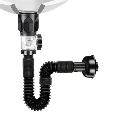 1pc Kitchen Sink Drain Pipe Flexible Stretchable Deodorant Strainer