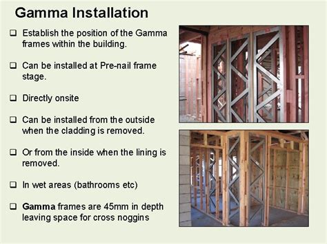 Introduction The Gamma Bracing System Q Gamma Bracing