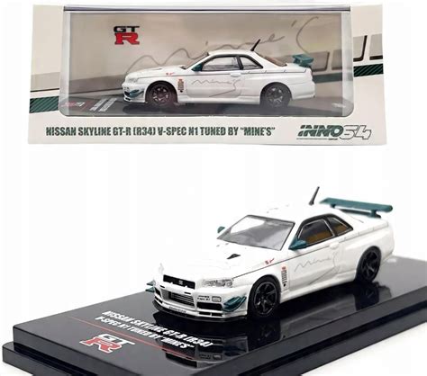 164 Inno64 Nissan Skyline Gt R R34 V Spec Tuned By Mine`s • Cena