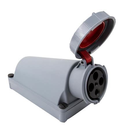 Wall Socket 415v Ip67 125 Amp Ronbar